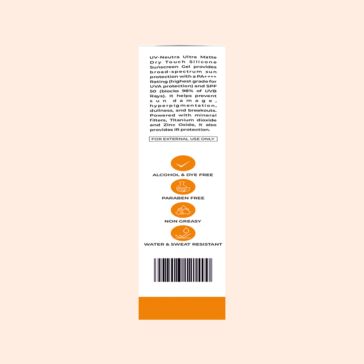 UV-Neutra - Ultra Matte Dry Touch Silicone Sunscreen Gel - Skya NZ